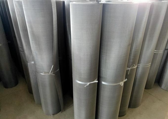 Square Hole Stainless Steel Wire Cloth 100X100 Mesh 1m Width Woven Type