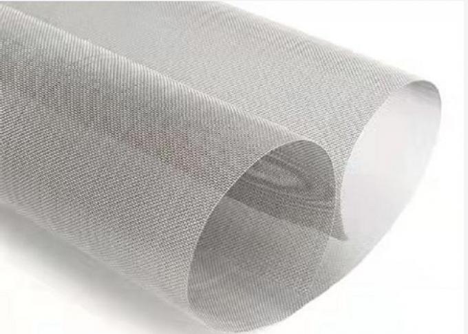 0.4mm Stainless Steel Insect Screen Mesh Roll 20 Mesh Silver Color