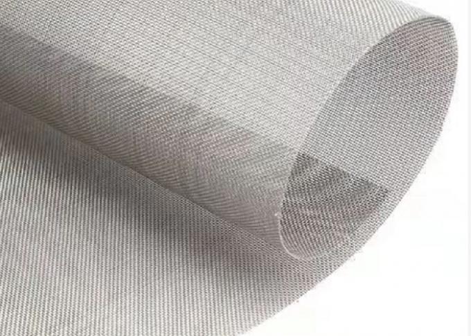 0.4mm Stainless Steel Insect Screen Mesh Roll 20 Mesh Silver Color