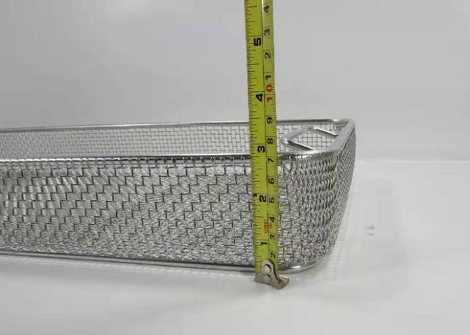 High Temperature Wire Mesh Storage Basket Sterilization Medical ...
